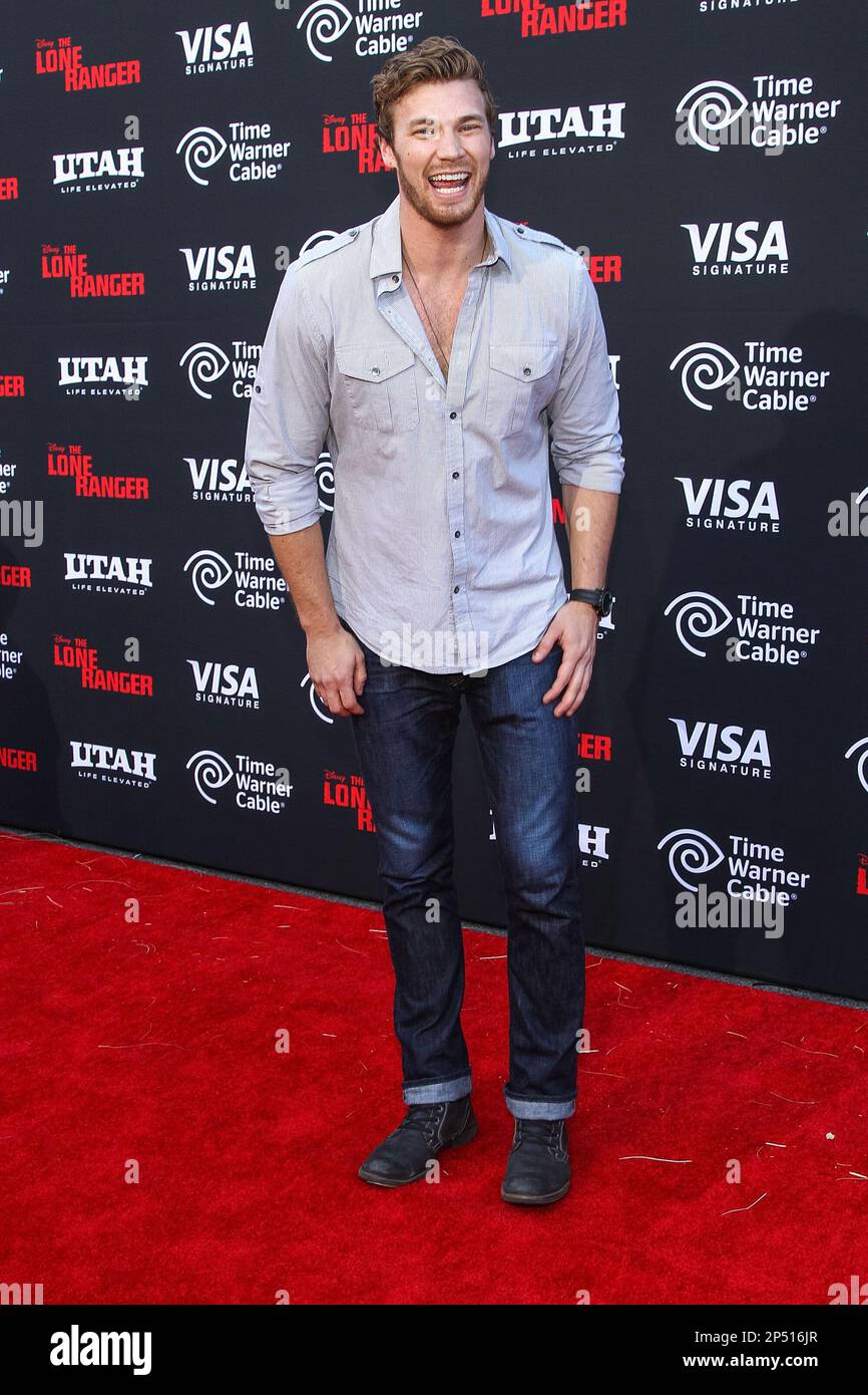 Actor Derek Theler attends the premiere Of Walt Disney Pictures' "The ...