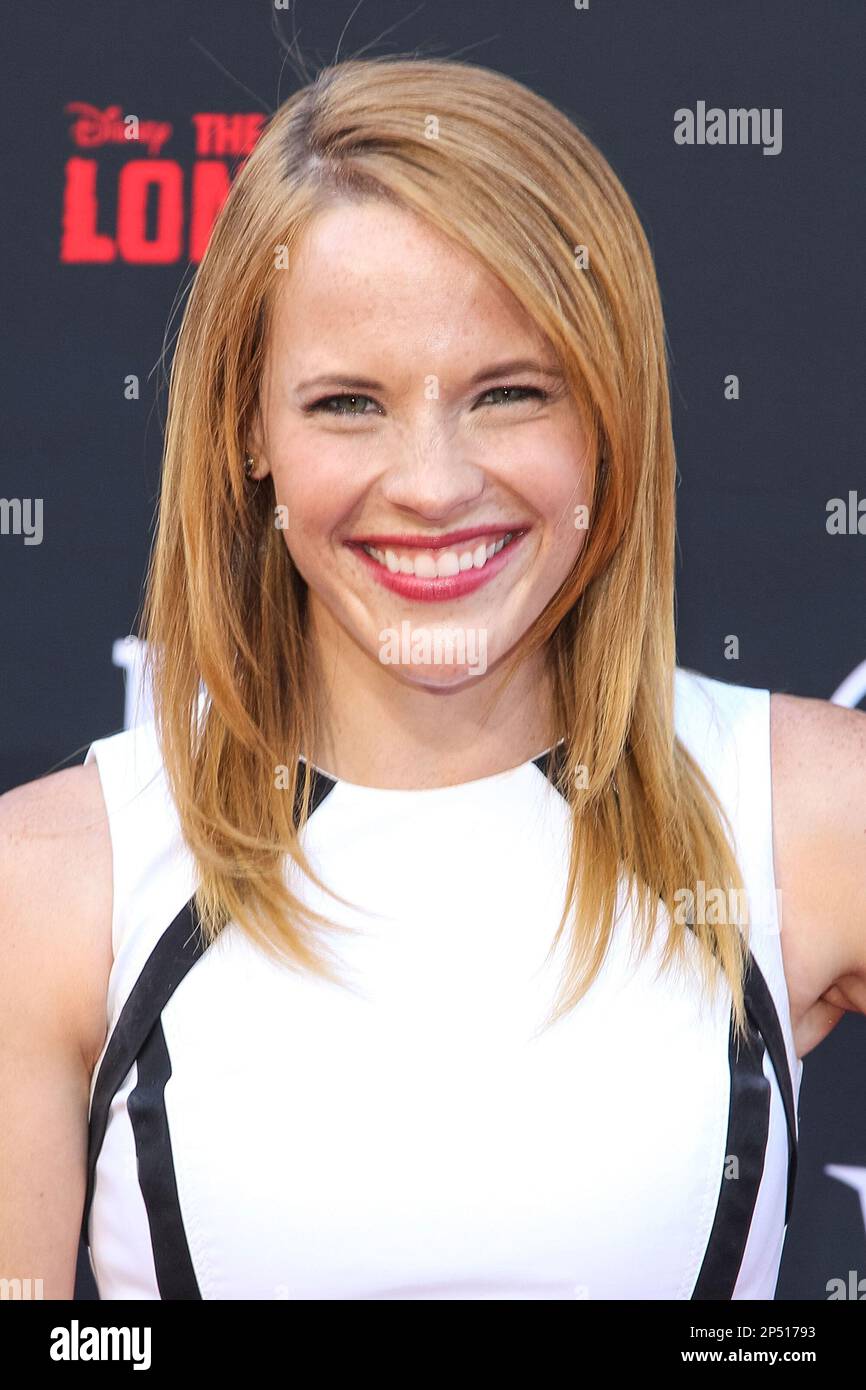 Actress Katie Leclerc attends the premiere Of Walt Disney Pictures ...