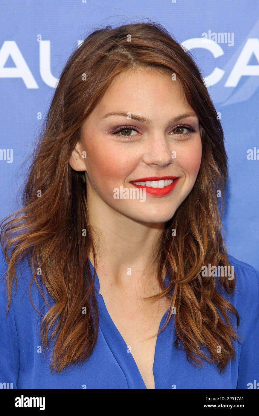 Actress Aimee Teegarden Attends The Nautica And Oceana Inaugural Oceana Beach House Event At
