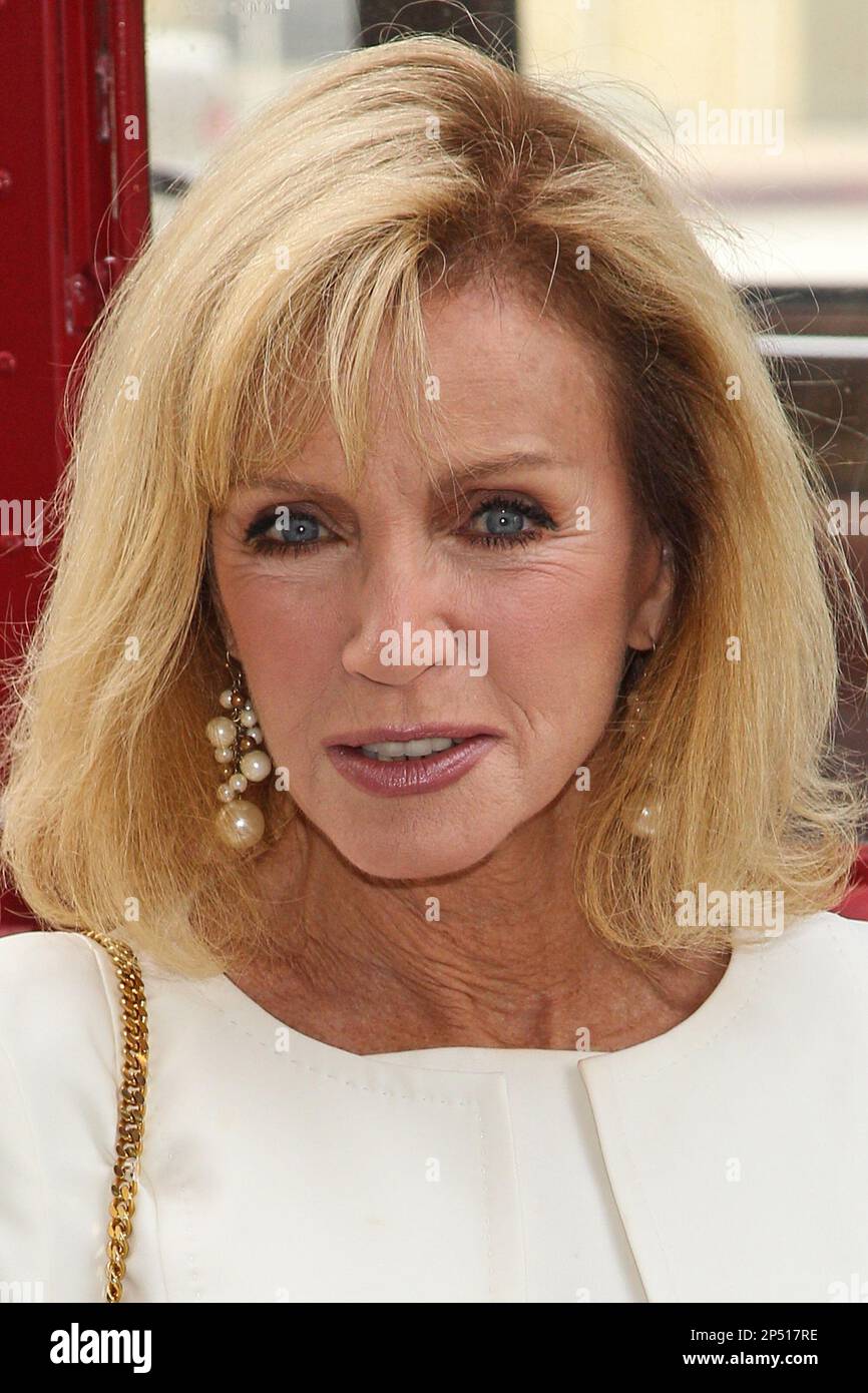 Actress Donna Mills attends the world premiere of the musical "ModRock ...
