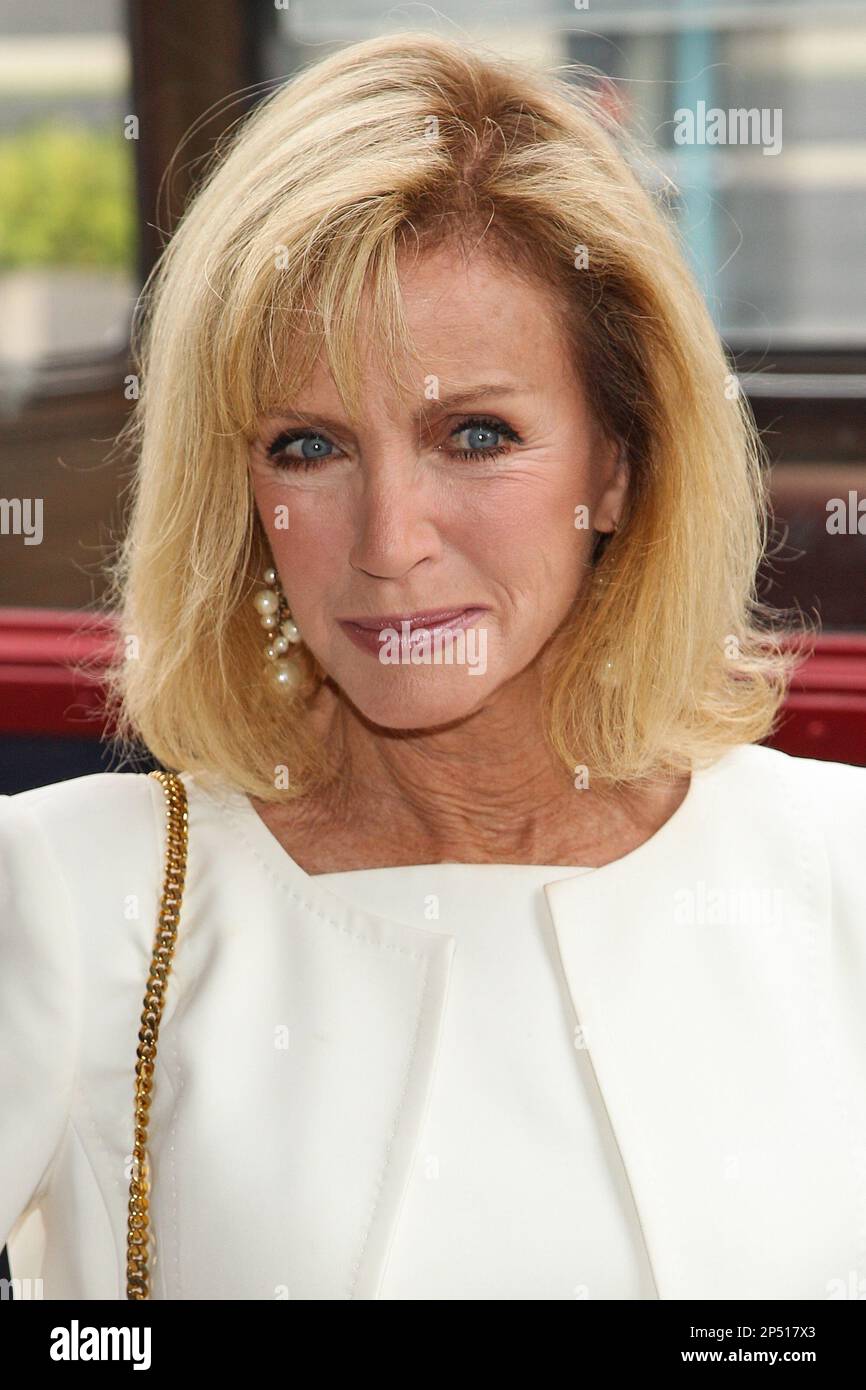 Actress Donna Mills attends the world premiere of the musical "ModRock ...