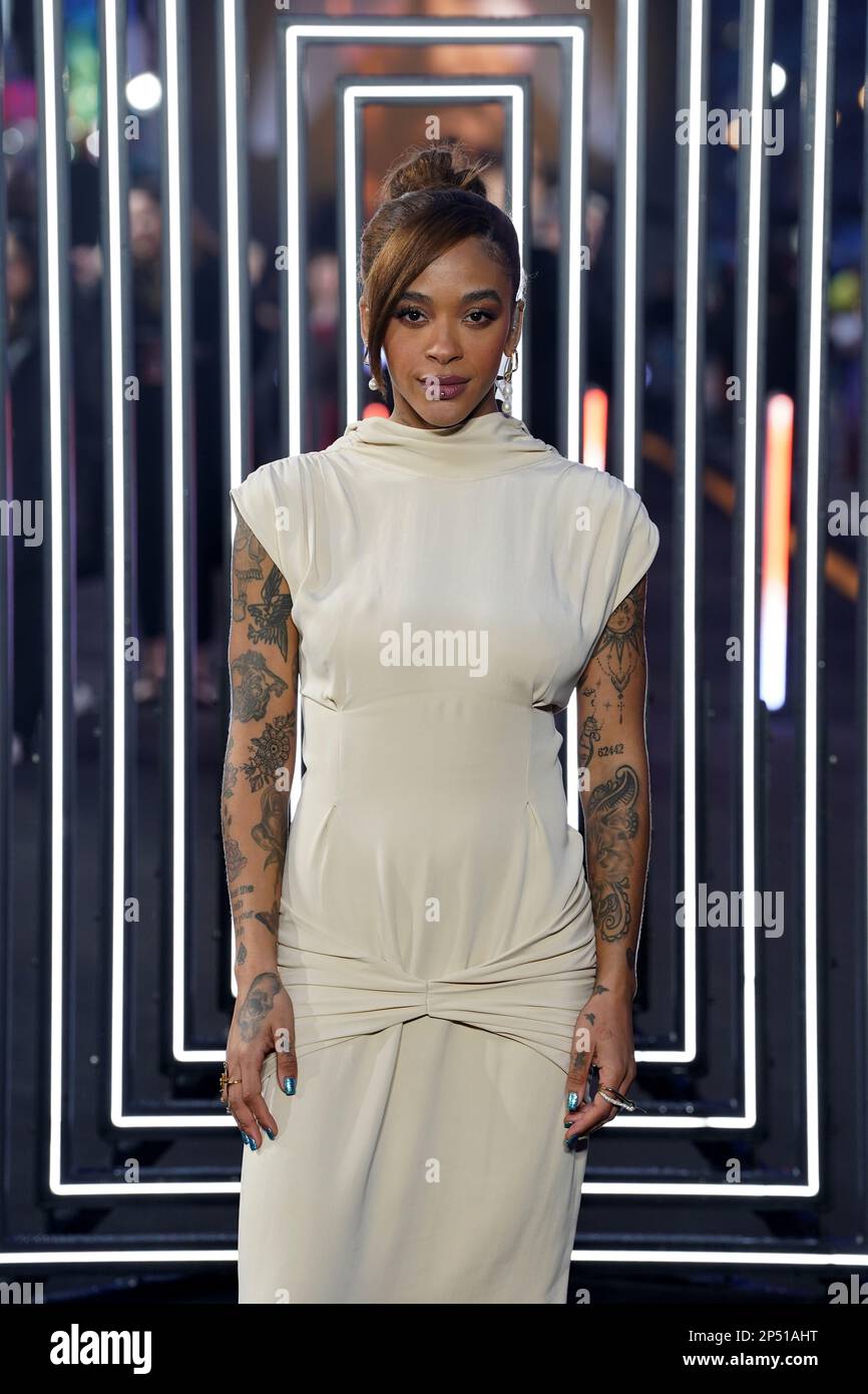 Yinka Bokinni attending the gala screening of John Wick: Chapter 4, at ...