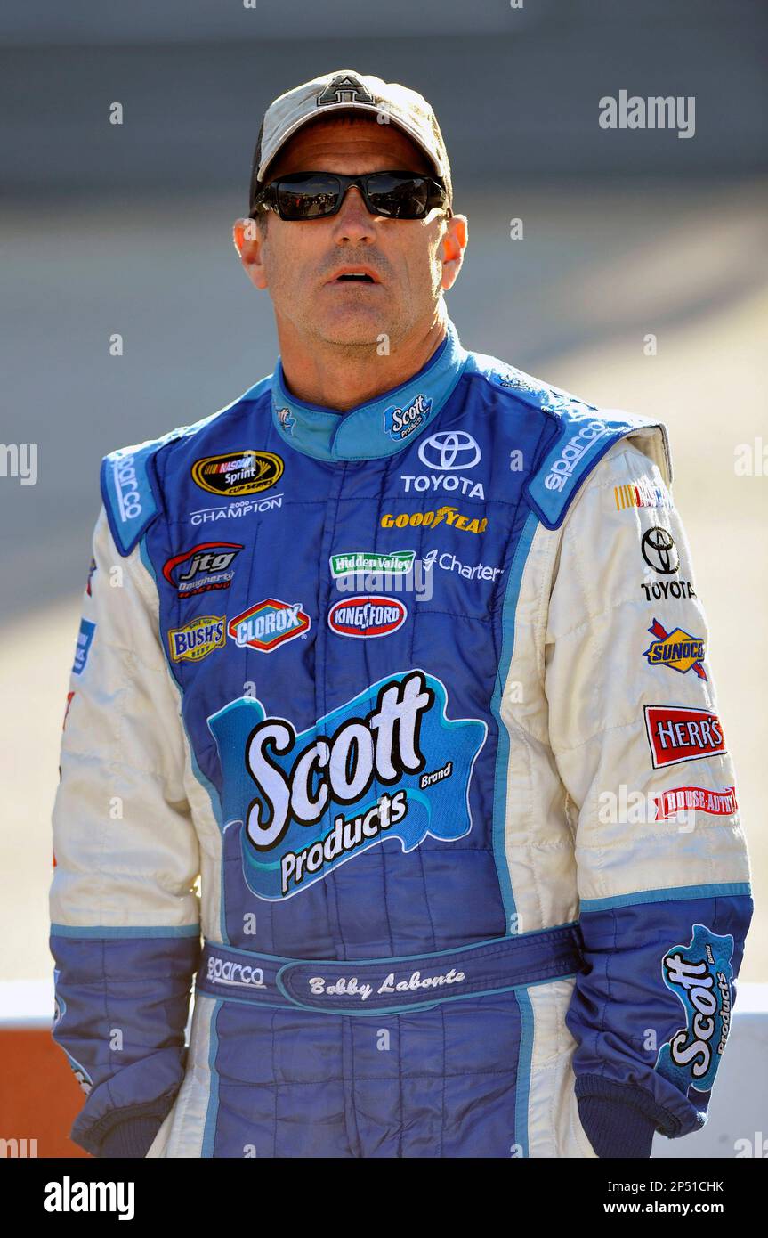 Bobby Labonte during qualifying for the NASCAR Sprint Cup Series auto ...
