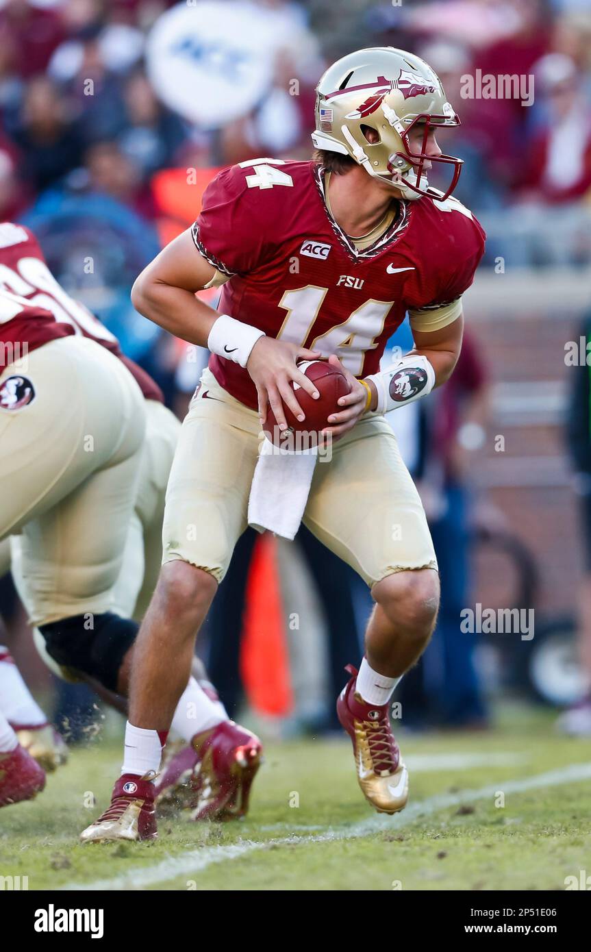 October 26, 2013: Florida State Seminoles quarterback Jacob Coker (14 ...