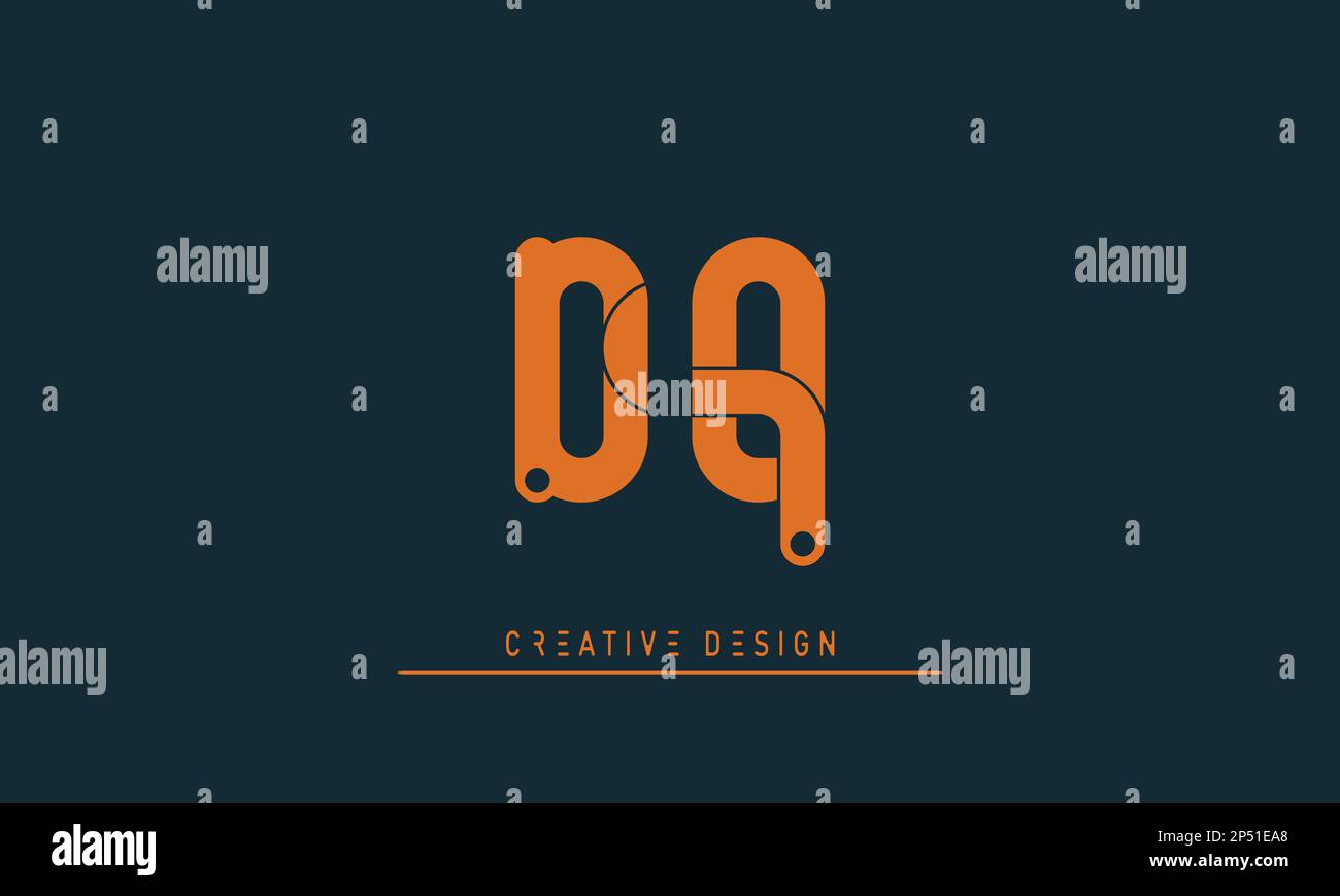 Dq letters Stock Vector Images - Alamy
