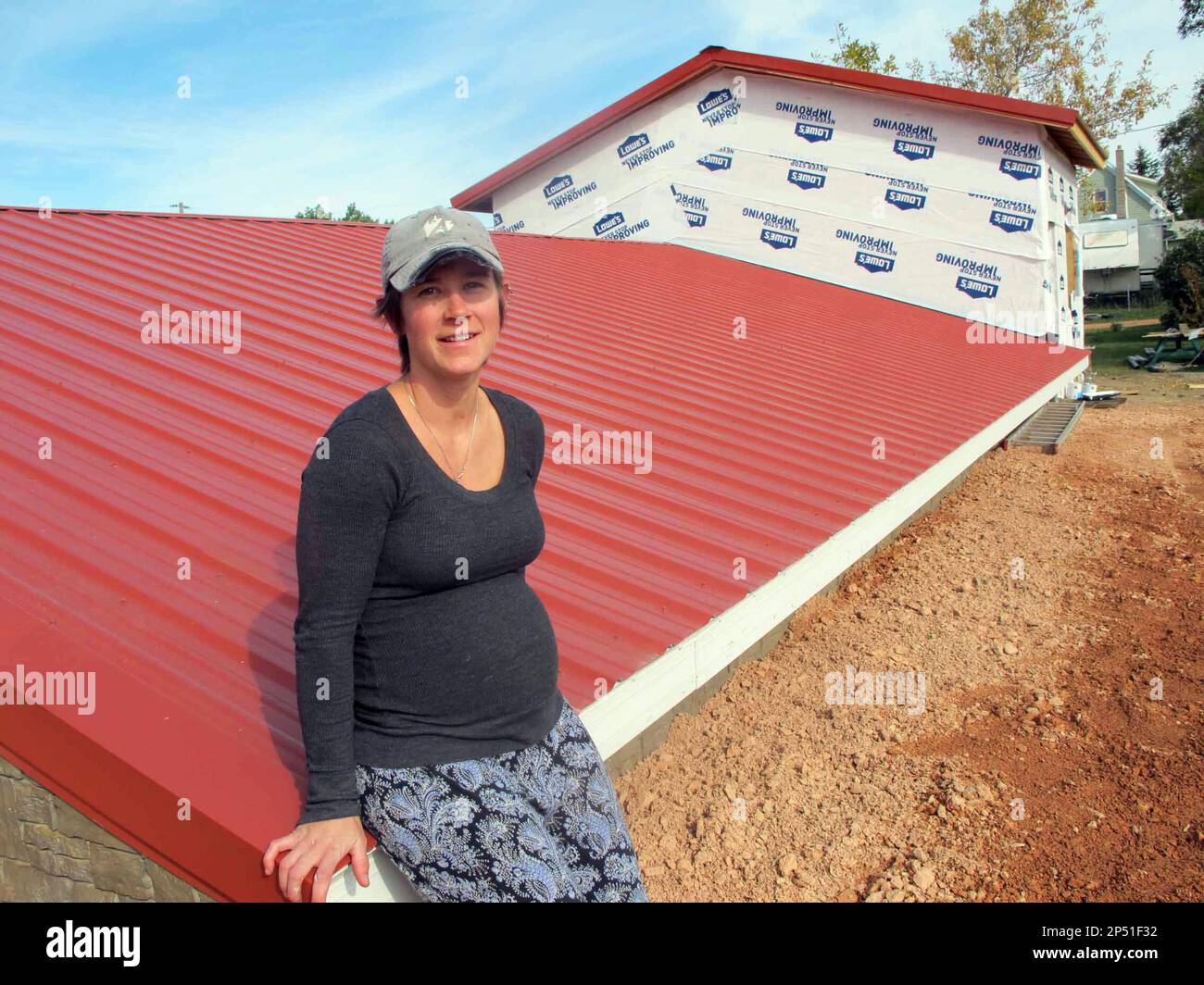 Anna Allard is hoping to have the Mo's Bunker bar open by the time deer ...