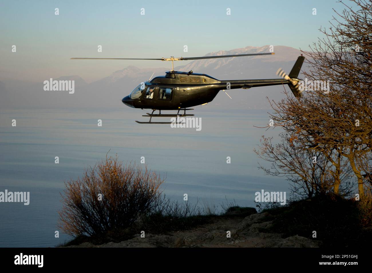 Garda helicopter hi-res stock photography and images - Alamy