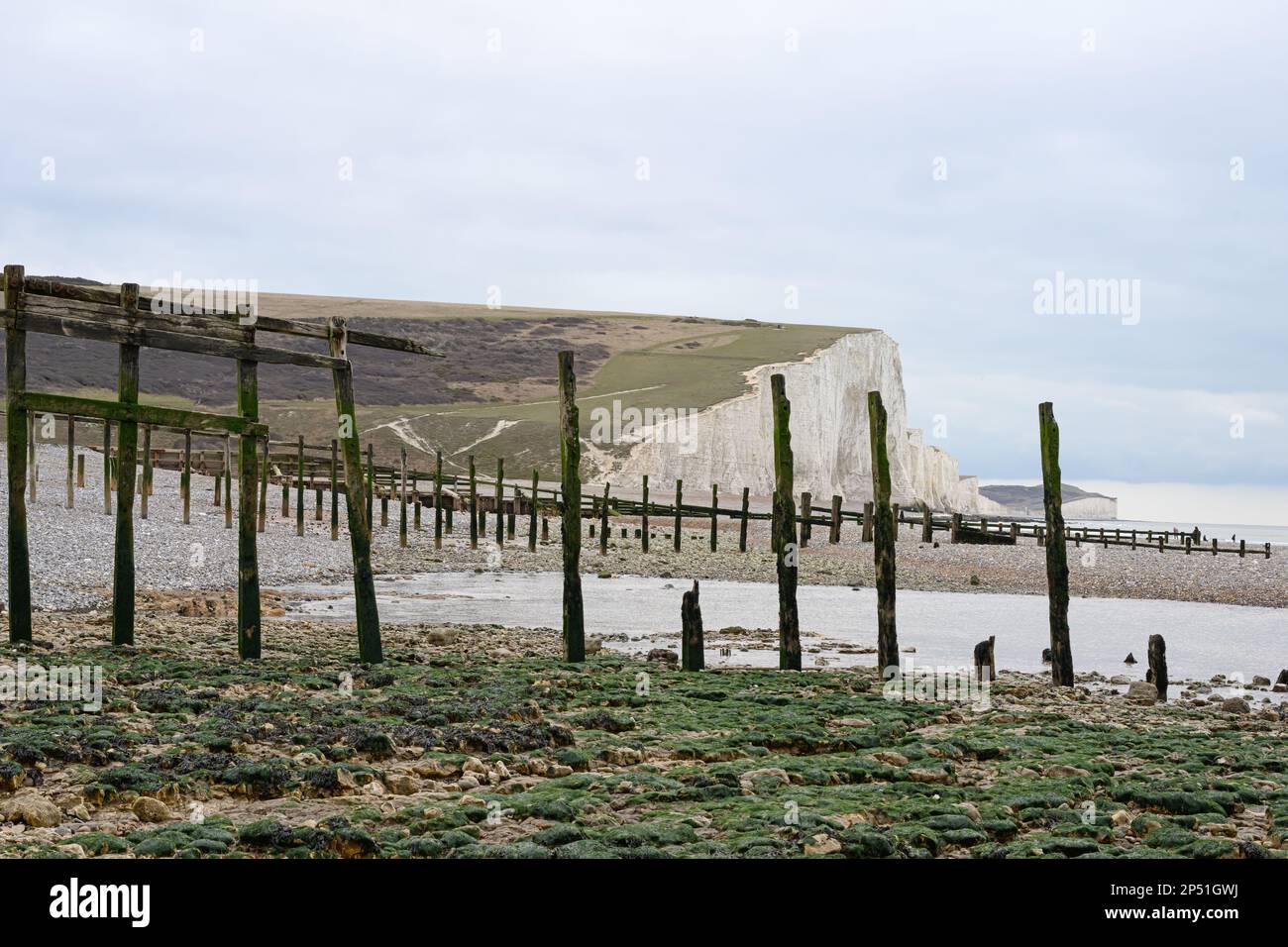 Rock groynes hi-res stock photography and images - Alamy