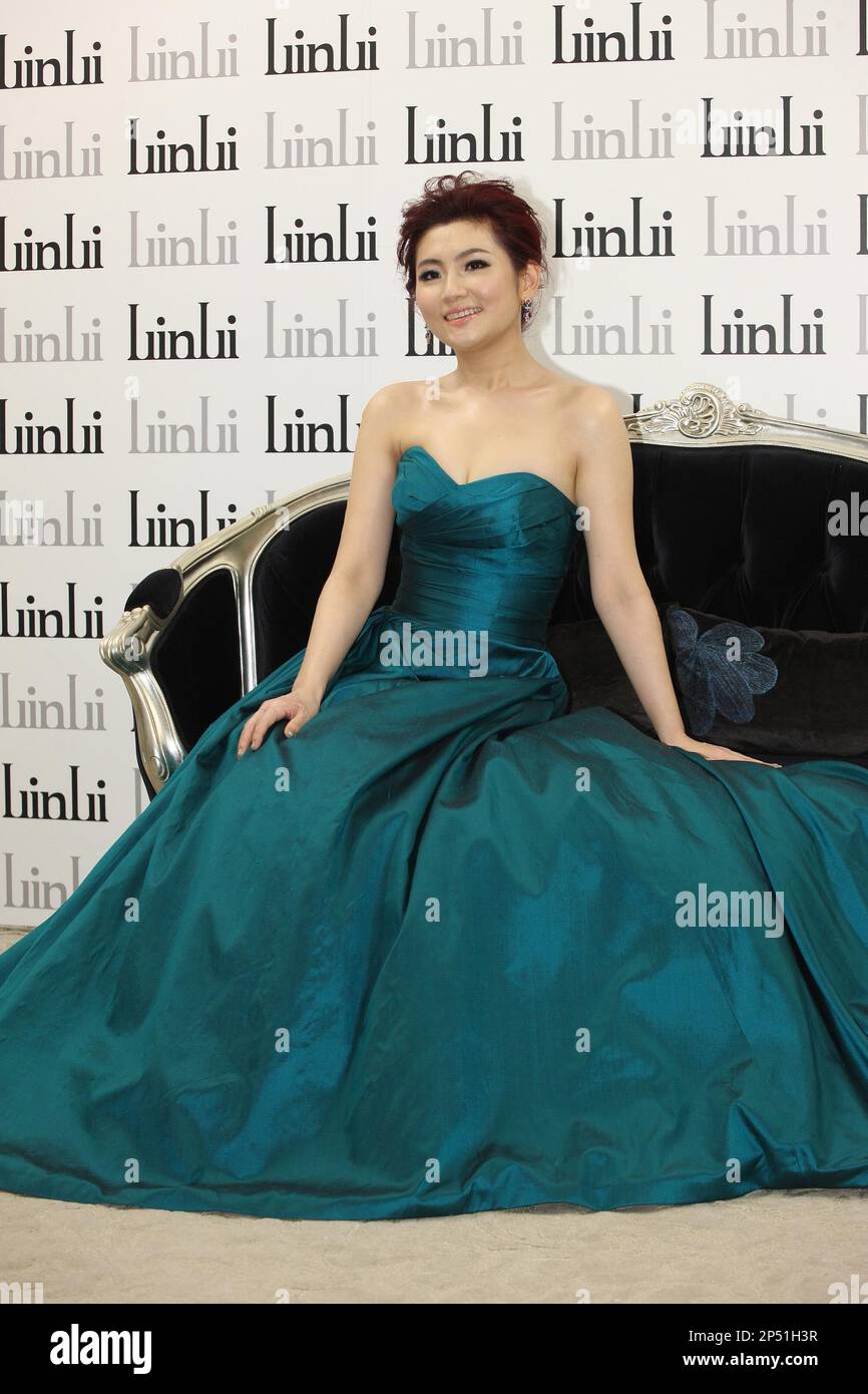 Singer Selina set her makeup for Golden Bell Awards in Taipei,China on ...