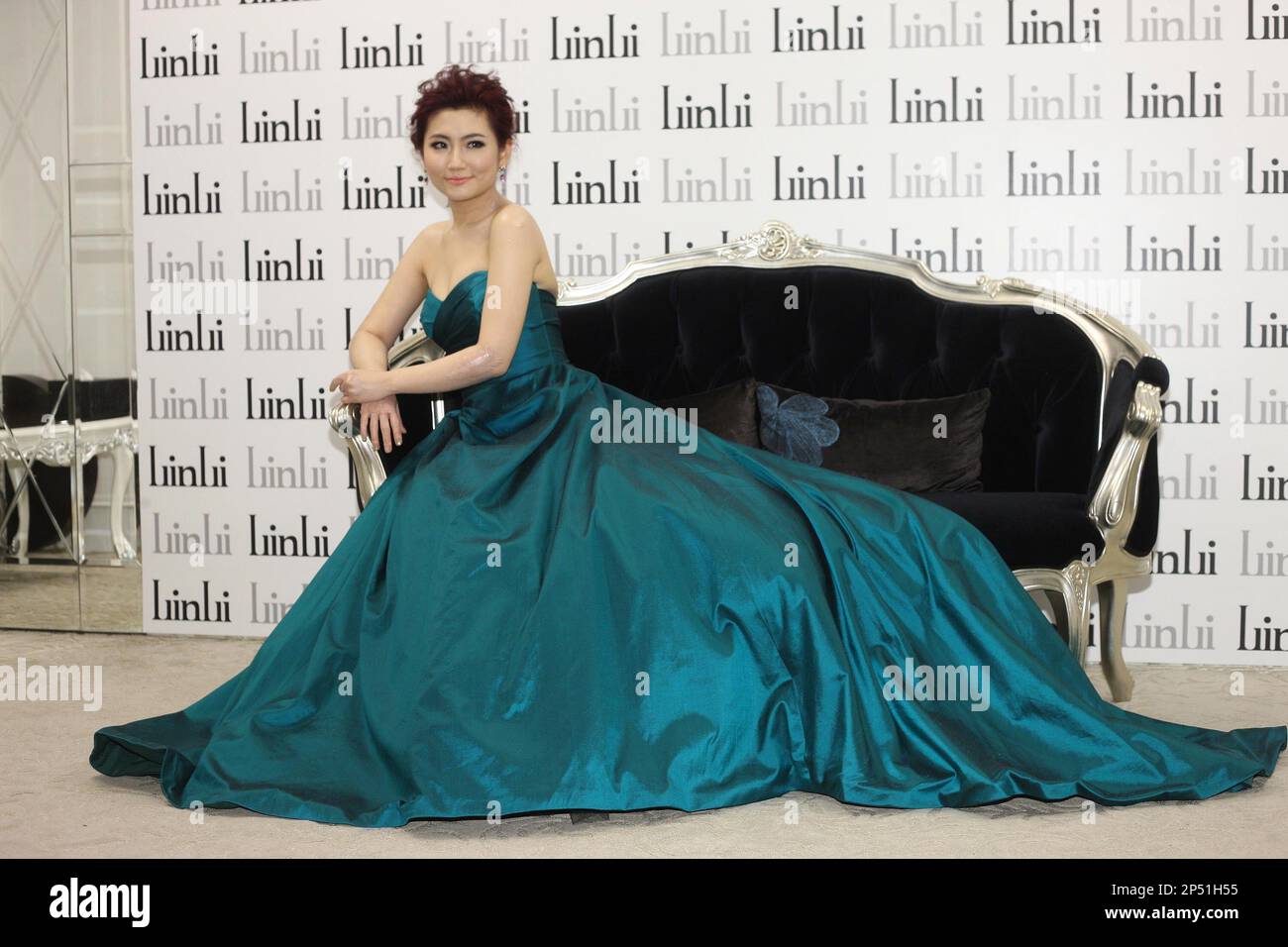 Singer Selina set her makeup for Golden Bell Awards in Taipei,China on ...