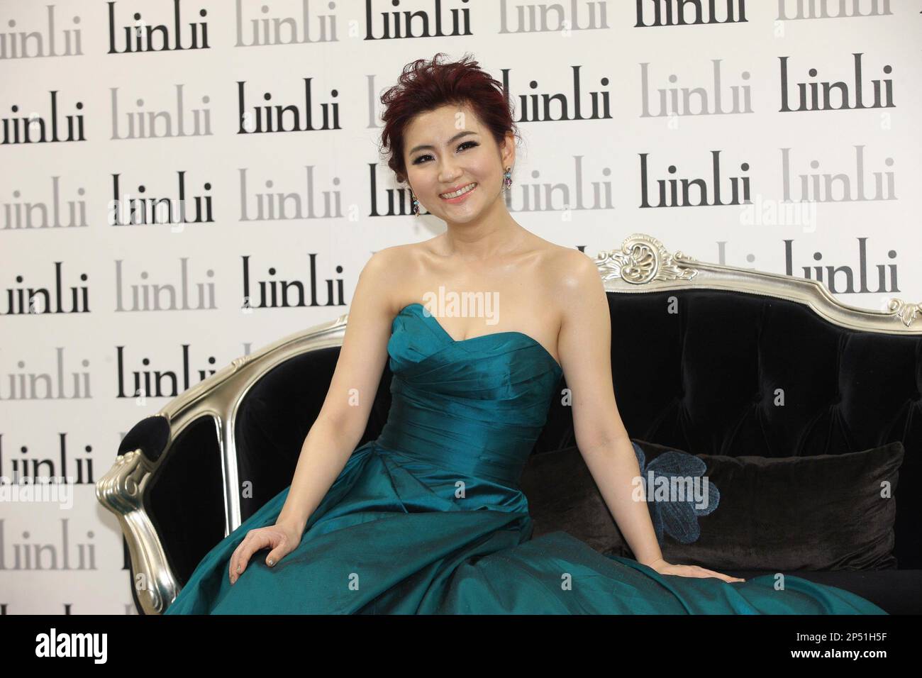 Singer Selina set her makeup for Golden Bell Awards in Taipei,China on ...