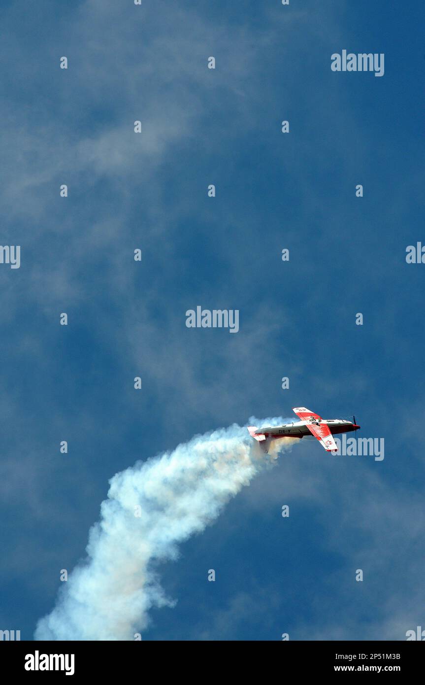 Swiss Air Force PC-7 Team at RIAT, 2015 Stock Photo - Alamy