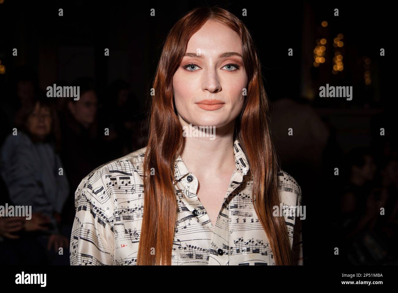 Sophie Turner attends the Louis Vuitton Fall/Winter 2023-2024 ready-to ...