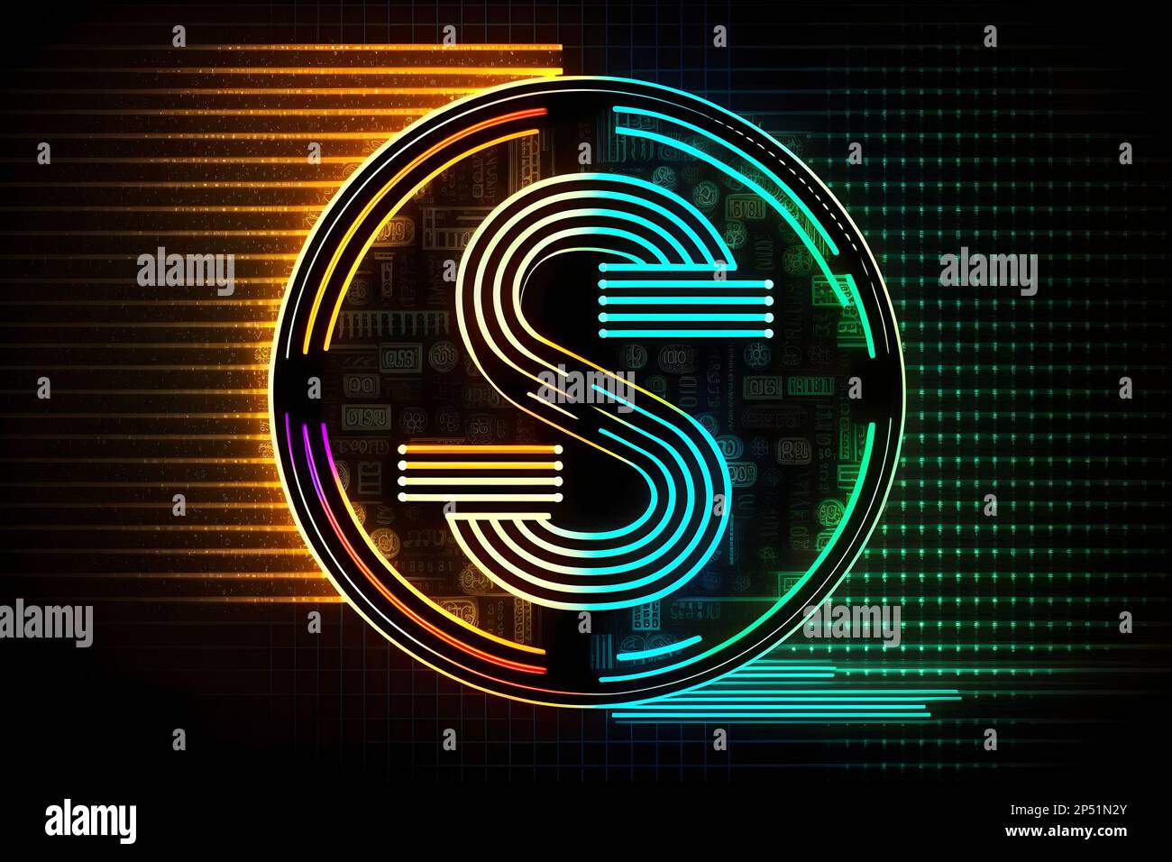 USA Digital dollar, CBDC, cryptocurrency and virtual money concept ...