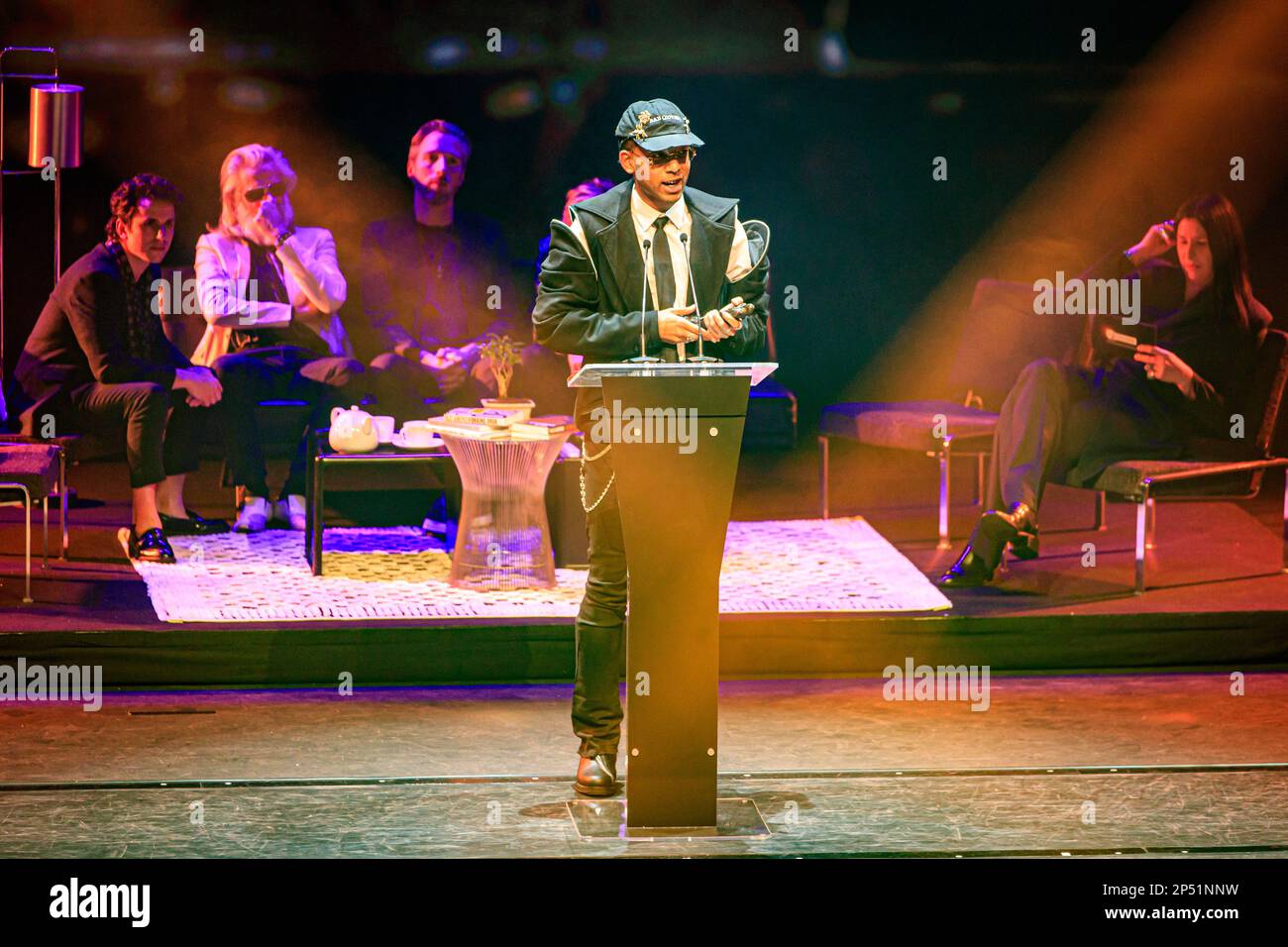 LEUSDEN - 06/03/2023, Sor Bae Doven no.1 / no.2 / no.3 accepts the ...