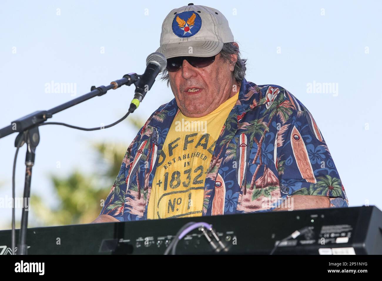 Commander Cody performs on stage during the 2013 Stagecoach California ...