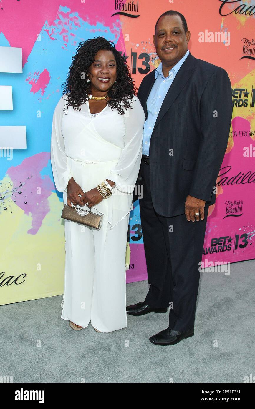 Actress Loretta Devine and husband Glenn Marshall attend Debra L. Lee's 7th Annual VIP Pre BET ...