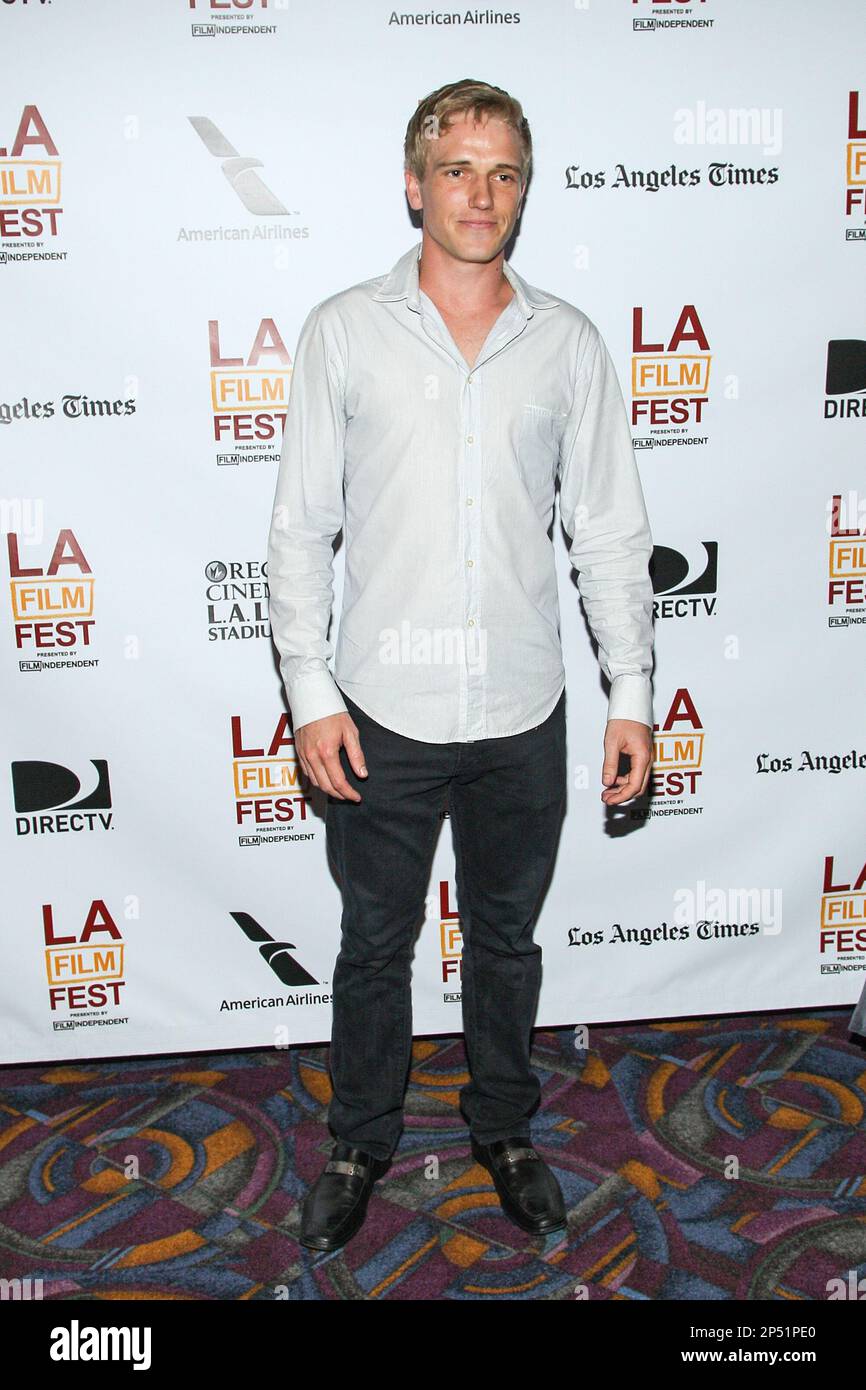 Actor Luke Stratte-McClure attends the 2013 Los Angeles Film Festival ...