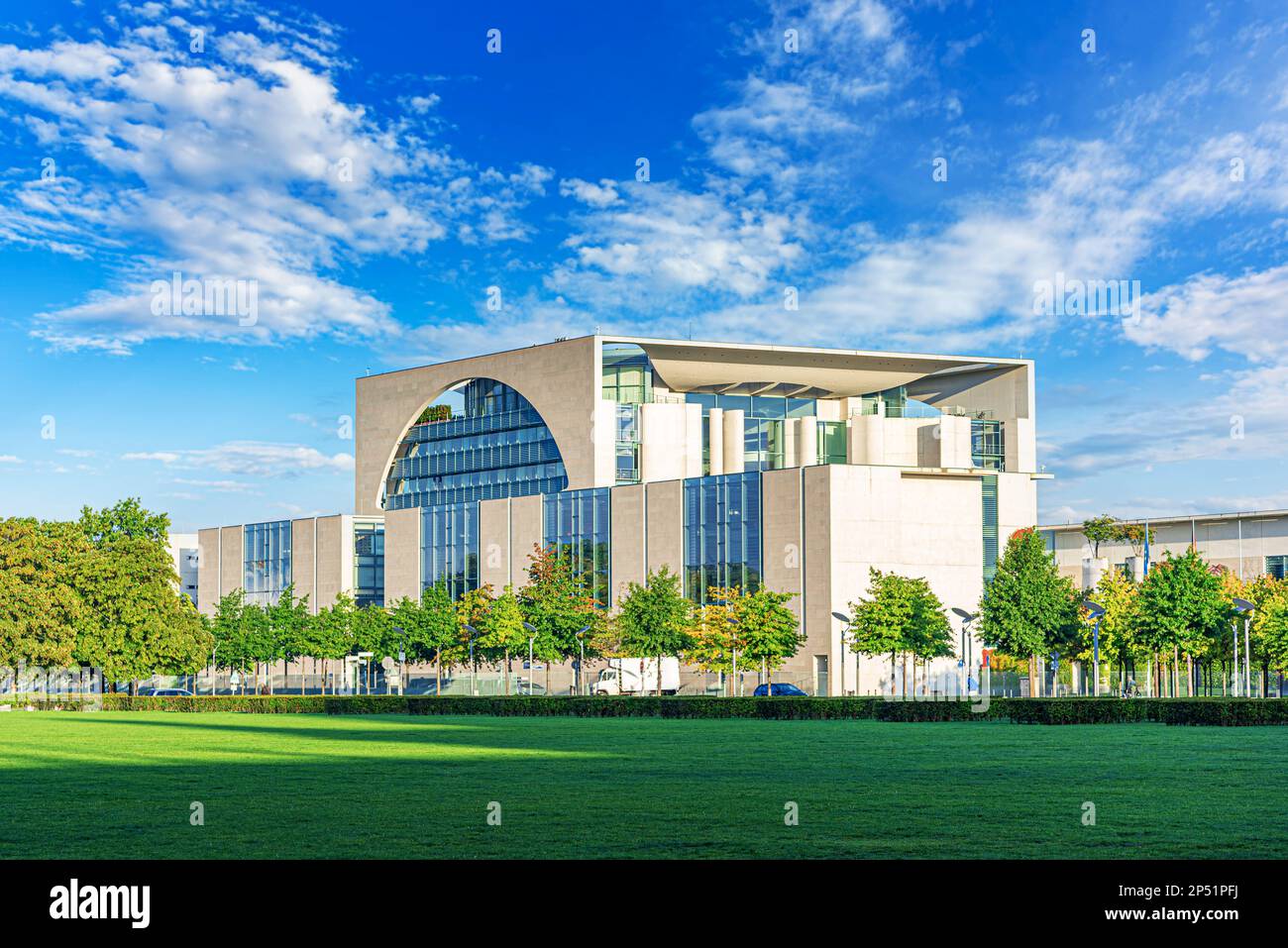 Office of the Federal Chancellor of Germany in Berlin Stock Photo - Alamy