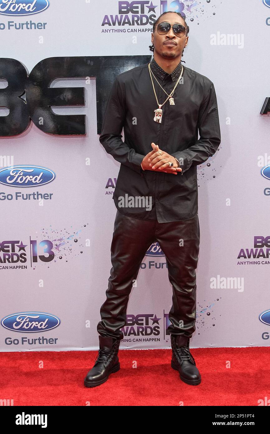 Recording artist Future attends the 2013 BET Awards held at Nokia ...