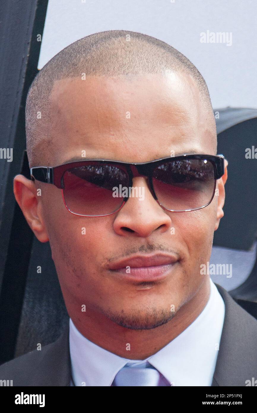 Recording artist T.I. attends the 2013 BET Awards held at Nokia Theatre ...
