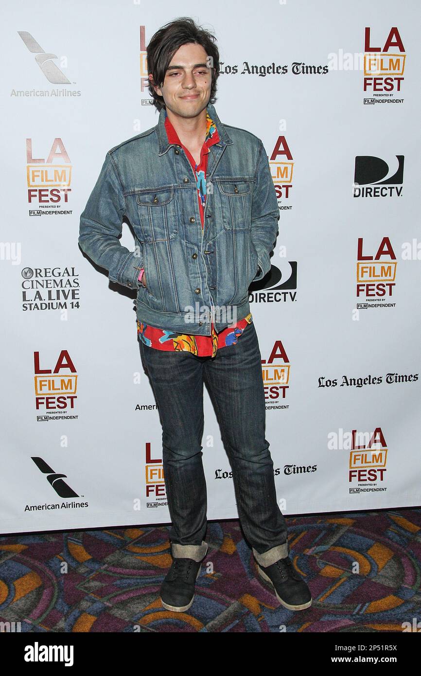 Actor Morgan Krantz attends the 2013 Los Angeles Film Festival Premiere ...