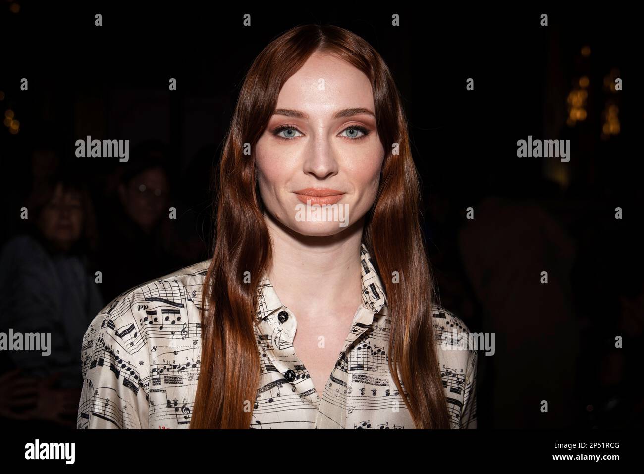 Sophie Turner attends the Louis Vuitton Fall/Winter 2023-2024 ready-to ...