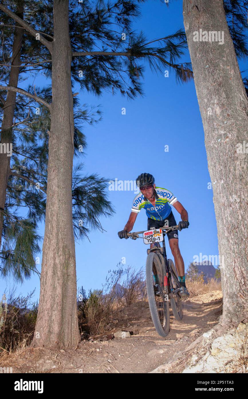 Mountain biking at the ABSA Cape Epic Stock Photo - Alamy
