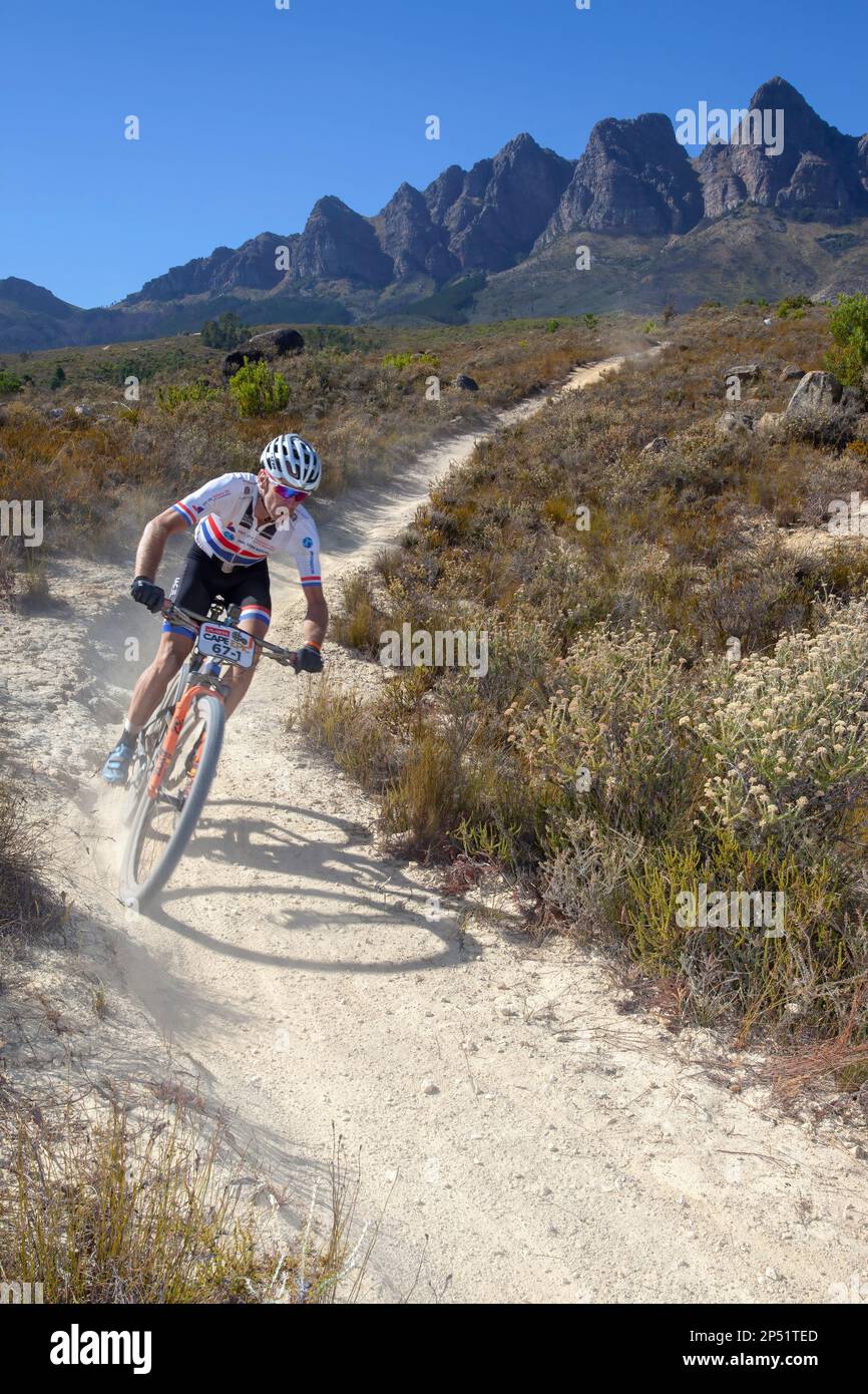 Mountain biking at the ABSA Cape Epic Stock Photo - Alamy