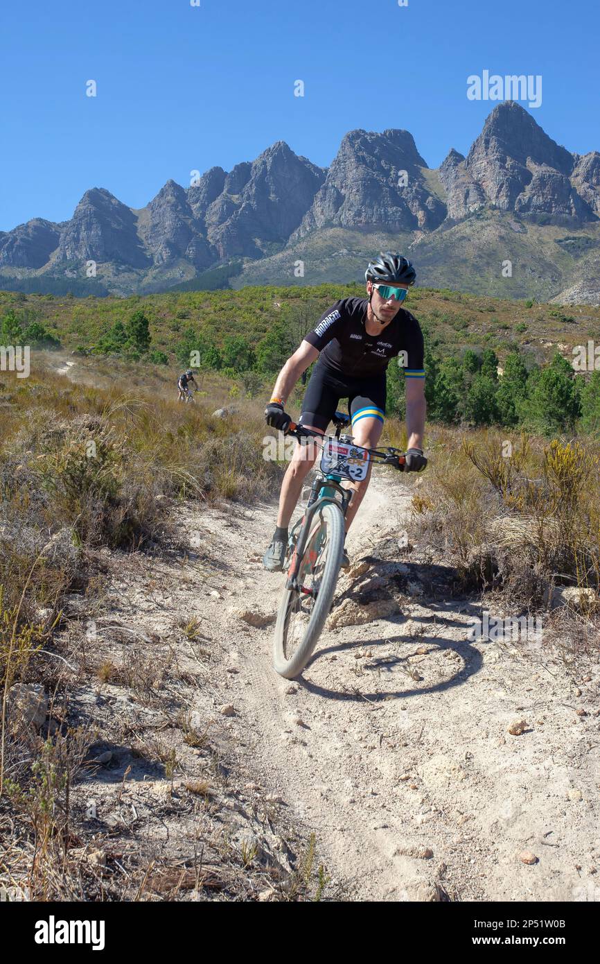 Mountain biking at the ABSA Cape Epic Stock Photo - Alamy