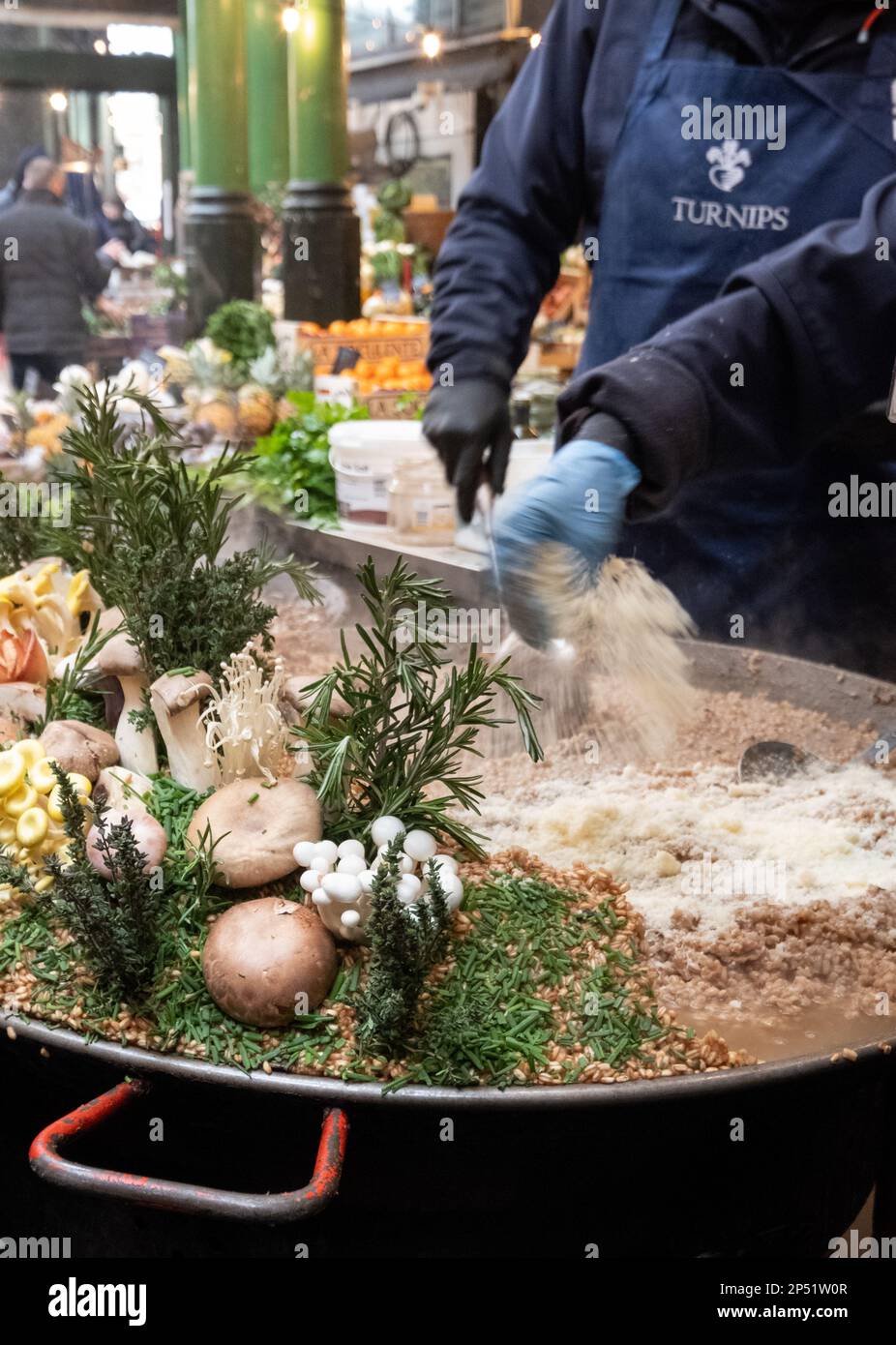 Mushroom stall in borough market hi-res stock photography and images ...