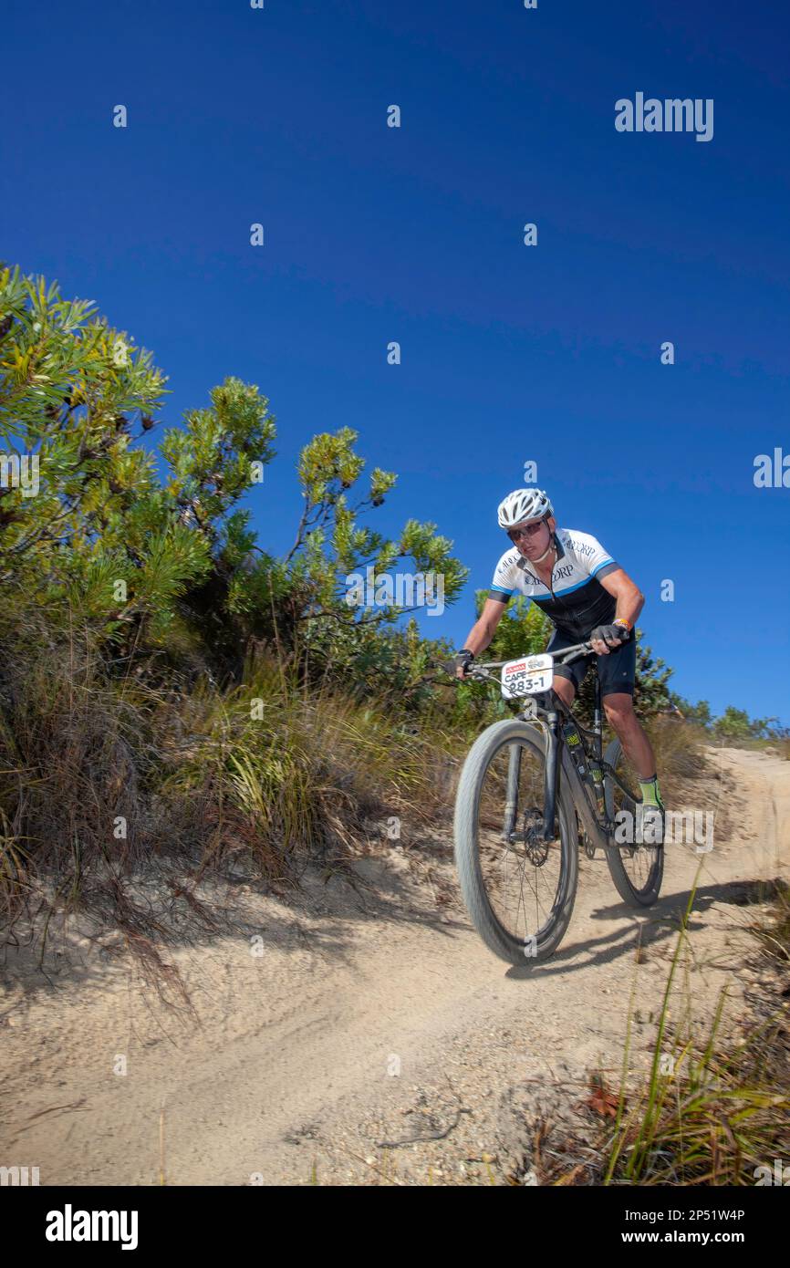 Mountain biking at the ABSA Cape Epic Stock Photo - Alamy