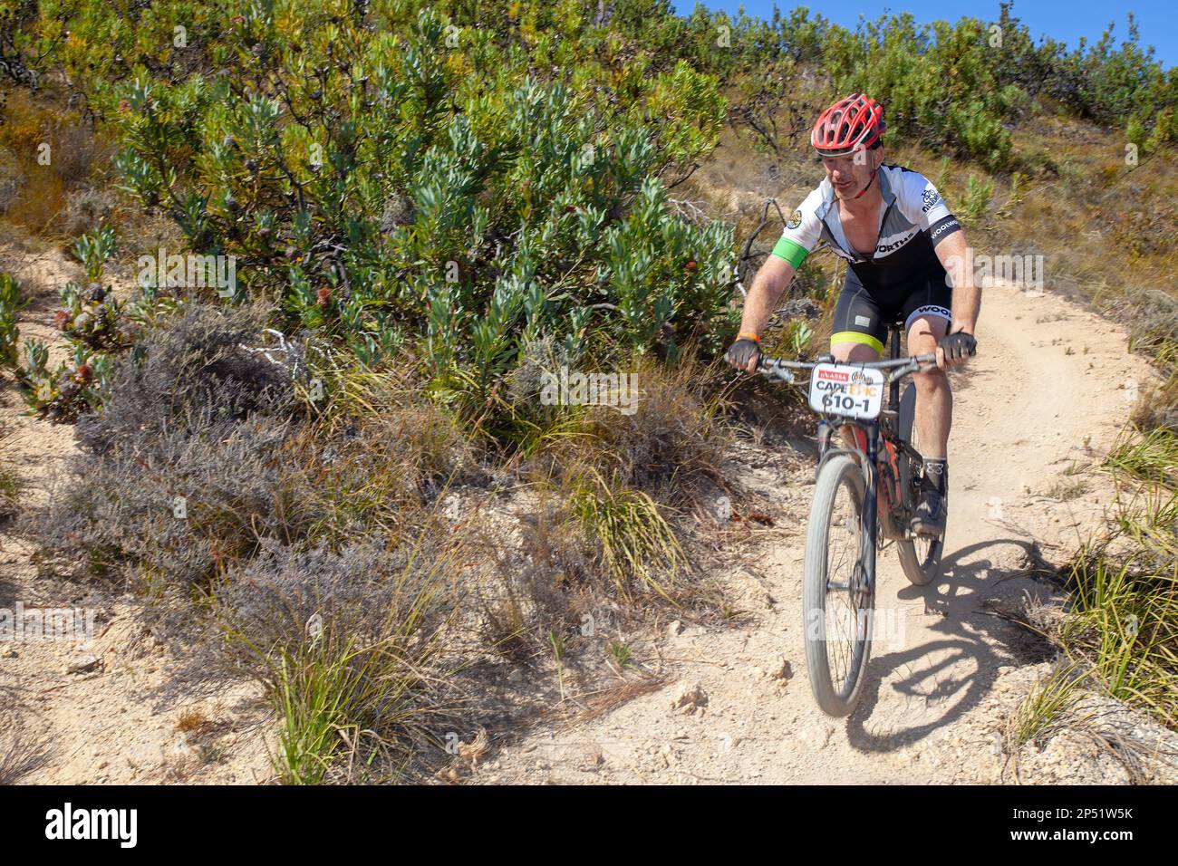 Mountain biking at the ABSA Cape Epic Stock Photo - Alamy