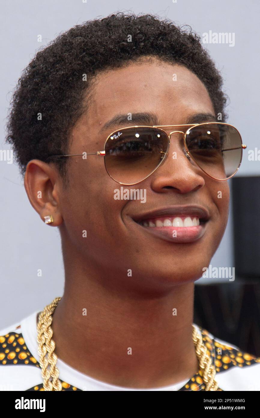 Singer / actor Jacob Latimore attends the 2013 BET Awards held at Nokia ...