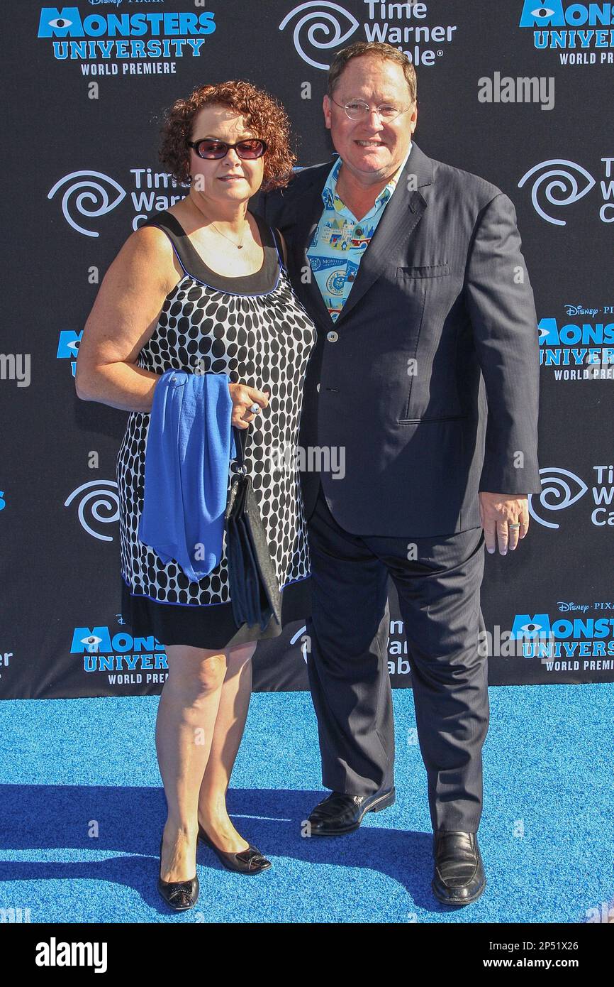 COO of Pixar/Walt Disney Animation Studios John Lasseter and wife Nancy ...