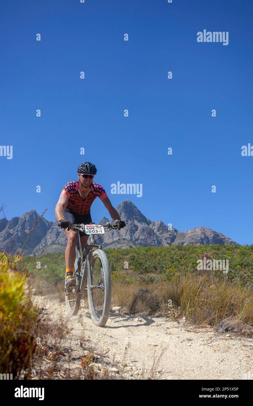 Mountain biking at the ABSA Cape Epic Stock Photo - Alamy