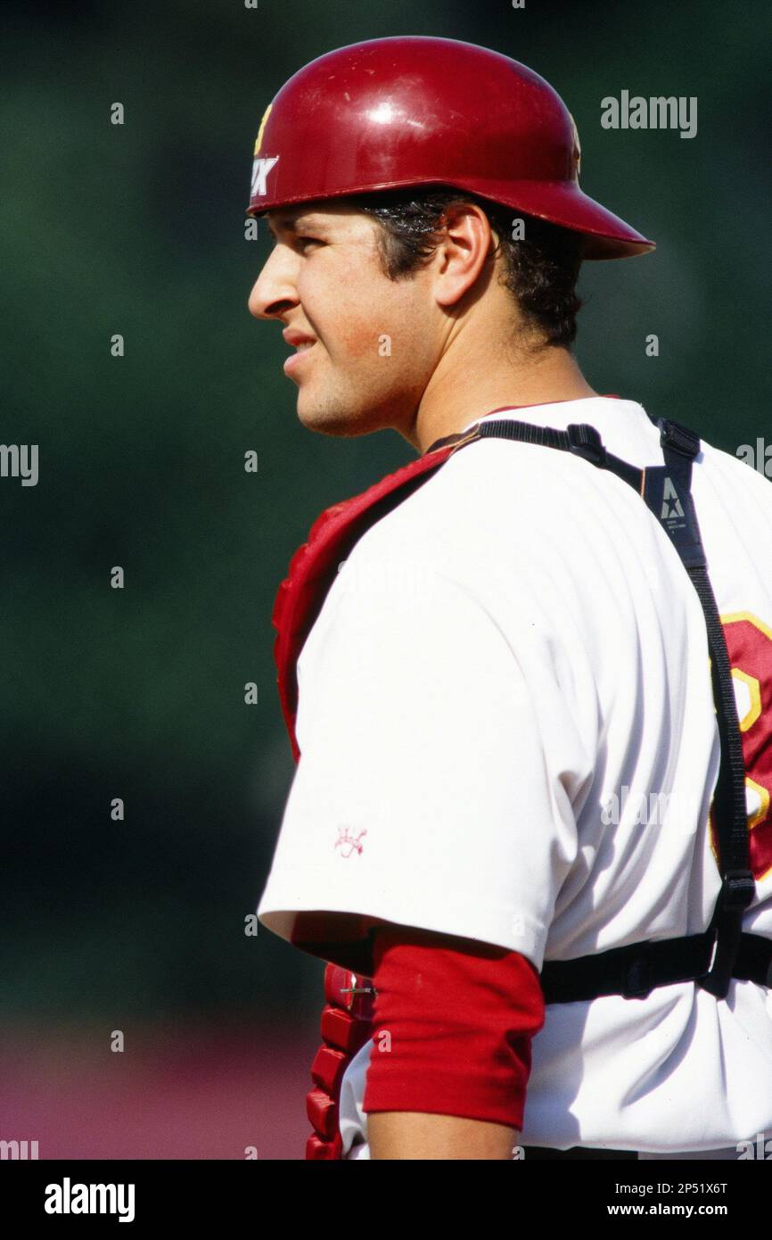 Eric Munson of the USC Trojans during a NCAA baseball game at Dedeaux ...