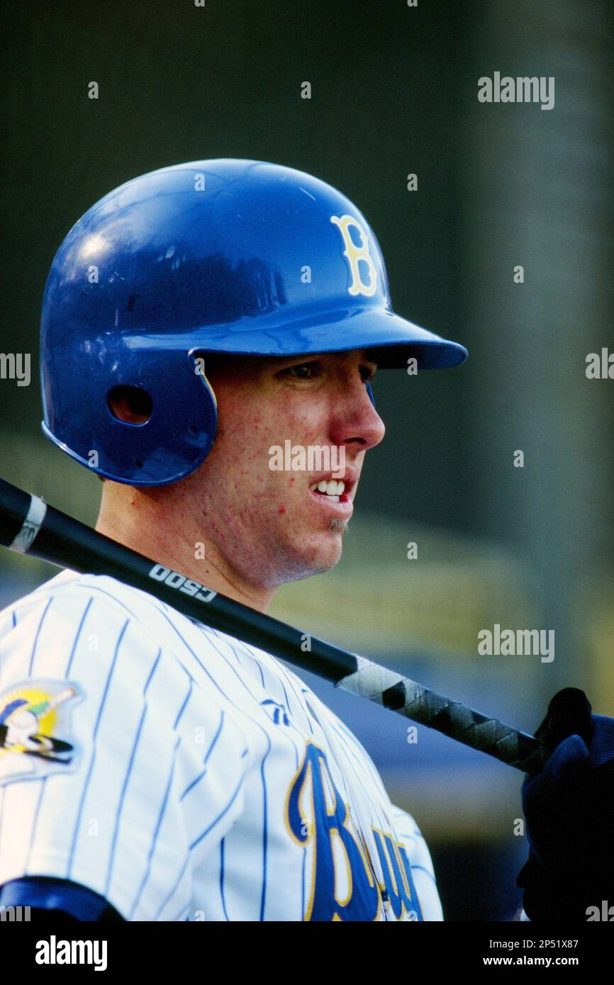 Garrett Atkins of the UCLA Bruins during a NCAA baseball game at Jackie ...