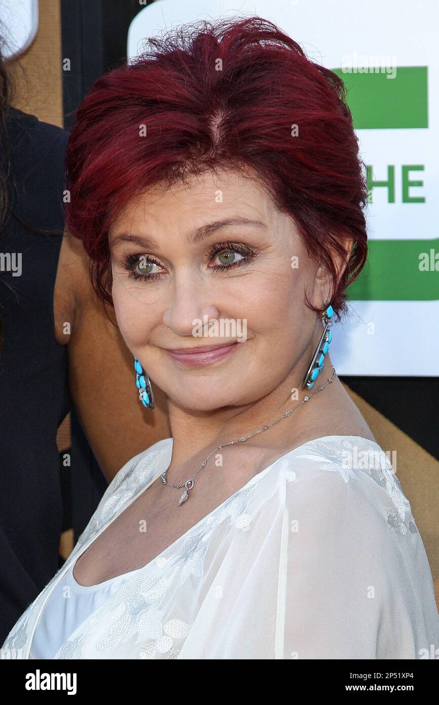 TV personality Sharon Osbourne attends the CW, CBS and Showtime 2013 ...
