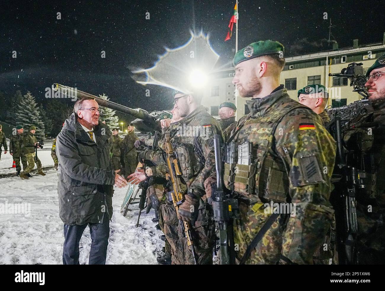 Rukla, Lithuania. 06th Mar, 2023. Boris Pistorius (SPD), Federal ...