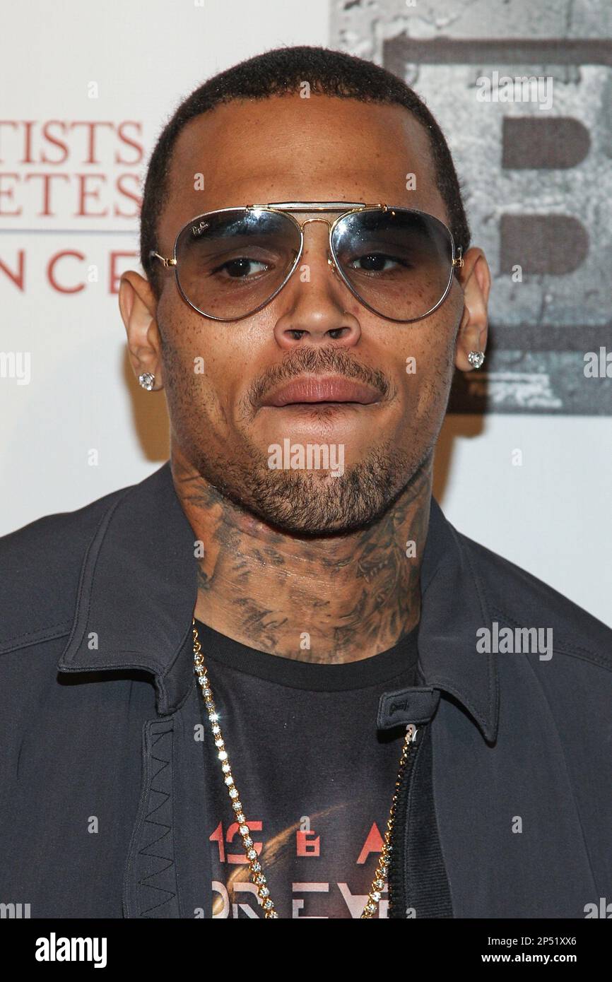 Recording artist Chris Brown attends the 8th Annual BTE All-Star ...
