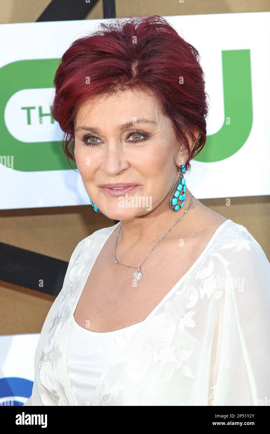 TV personality Sharon Osbourne attends the CW, CBS and Showtime 2013 ...