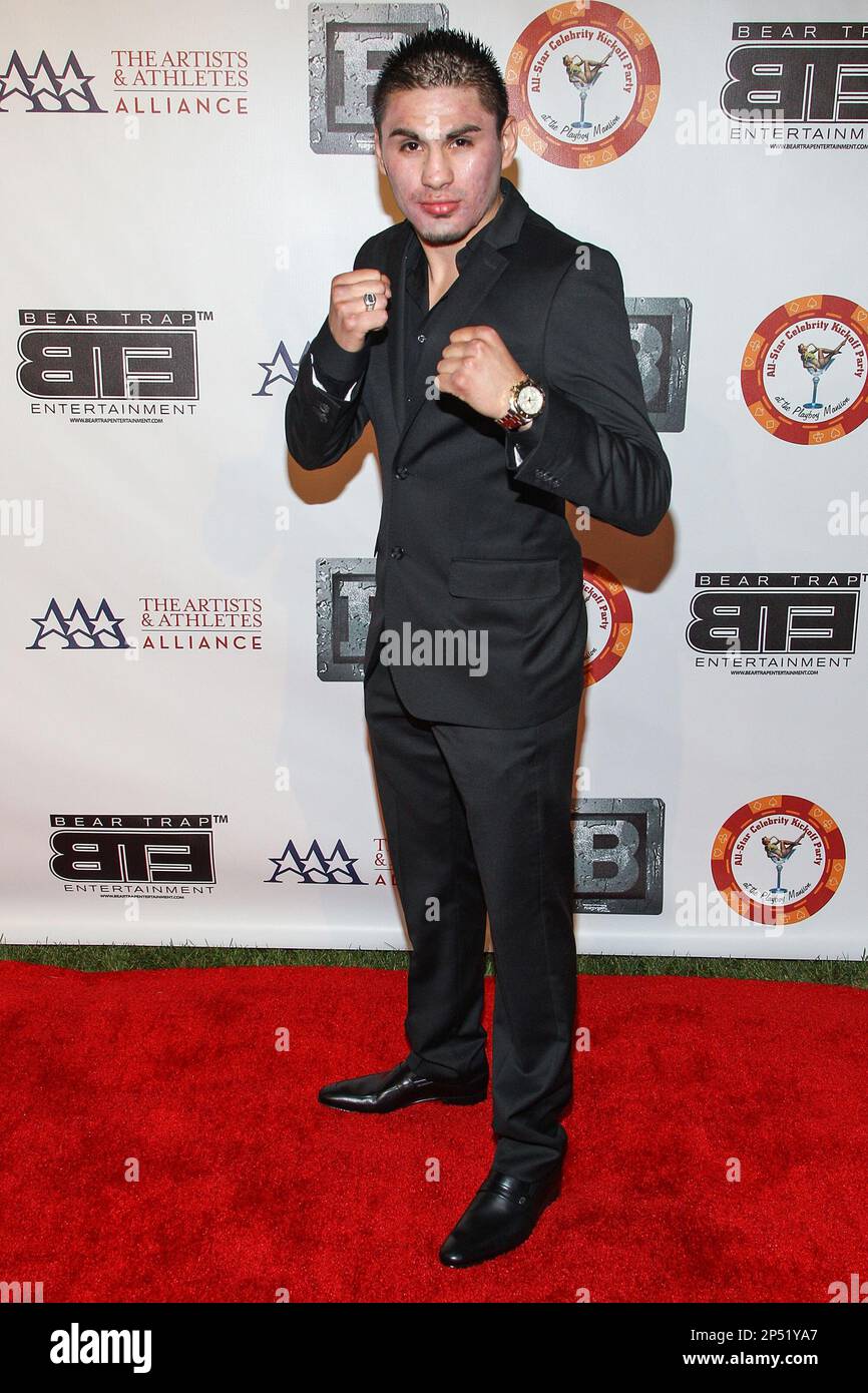Olympic boxer Jose Ramirez attends the 8th Annual BTE All-Star ...