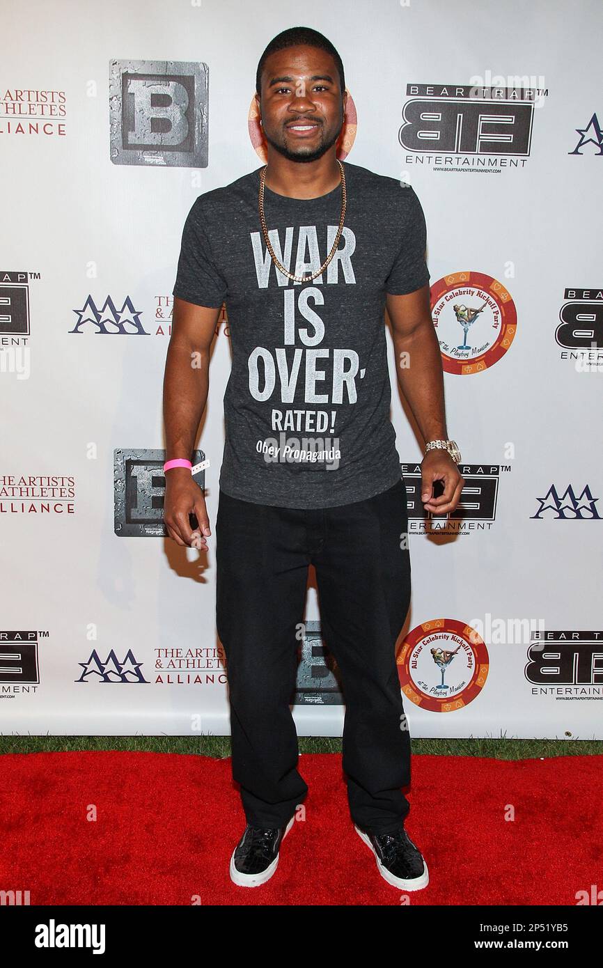 Professional football player Stanford Routt attends the 8th Annual BTE ...