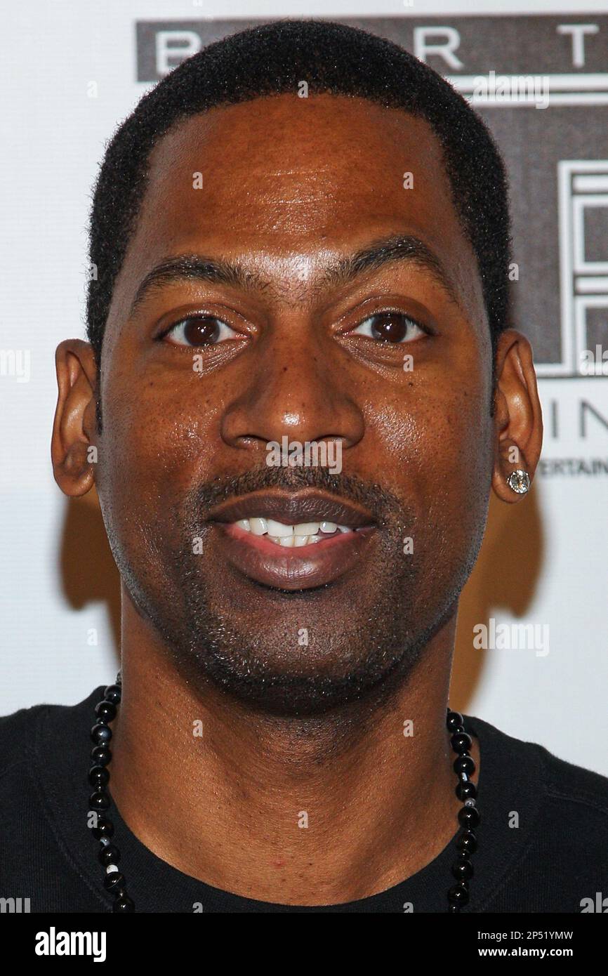 Actor Tony Rock attends the 8th Annual BTE All-Star Celebrity Kickoff ...