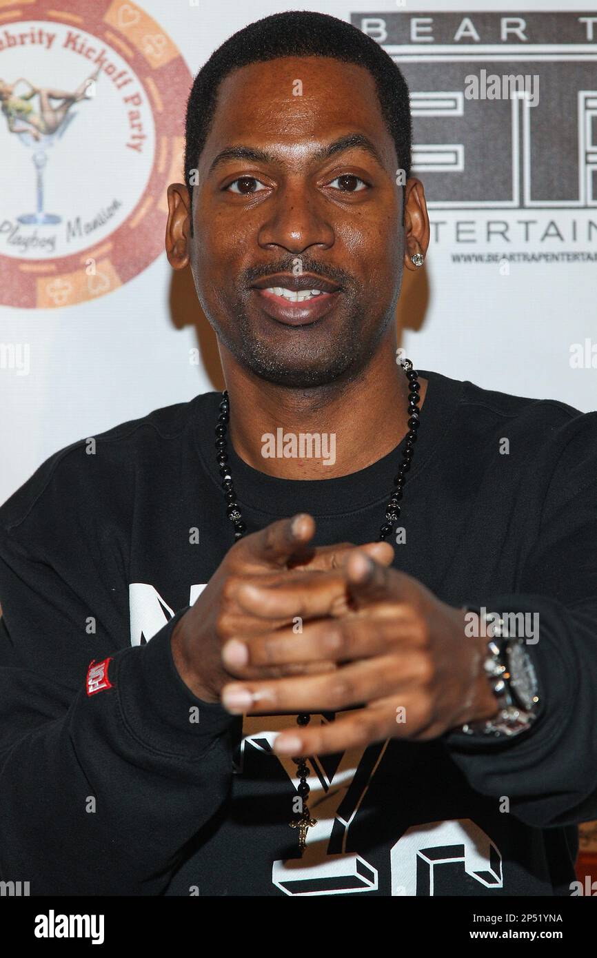 Actor Tony Rock attends the 8th Annual BTE All-Star Celebrity Kickoff ...