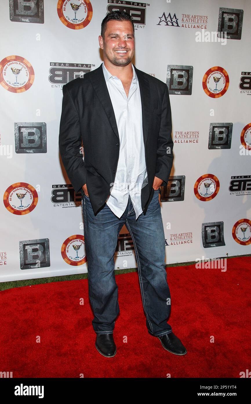 Professional football player Will Svitek attends the 8th Annual BTE All ...