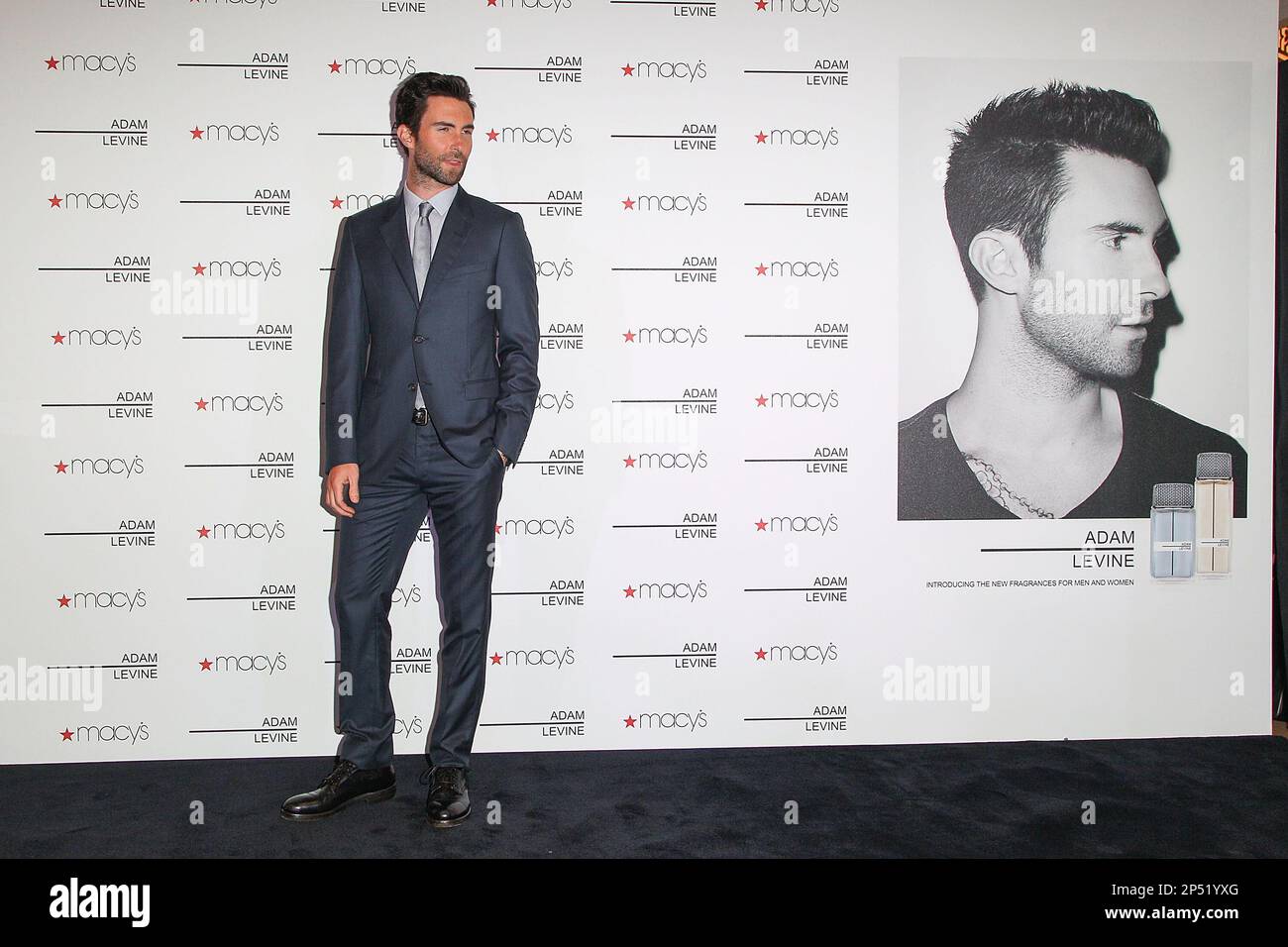 Recording artist Adam Levine attends the launch of 'Adam Levine ...