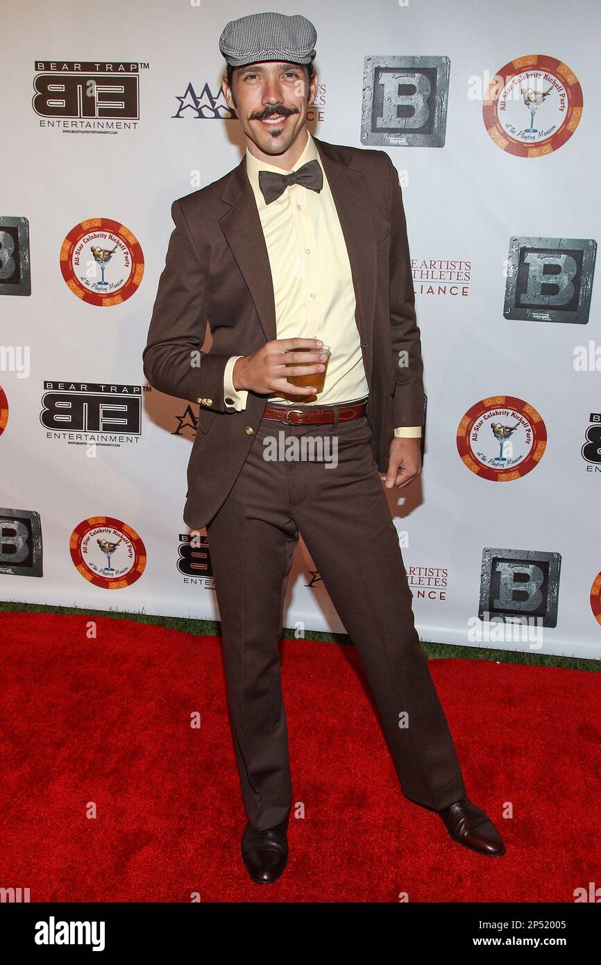 Phoenix Mendoza attends the 8th Annual BTE All-Star Celebrity Kickoff Party at The Playboy ...