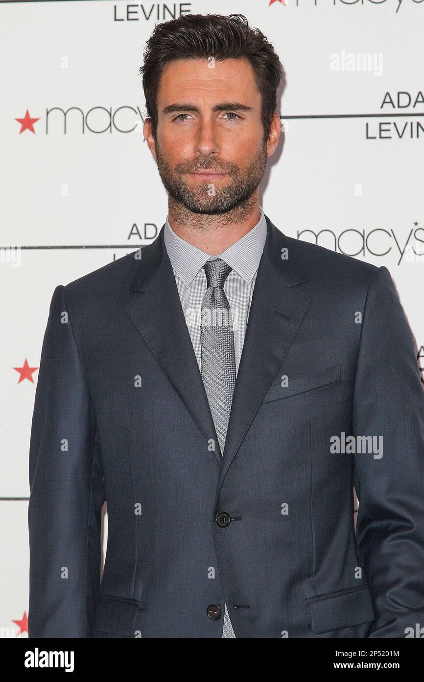 Recording artist Adam Levine attends the launch of 'Adam Levine ...